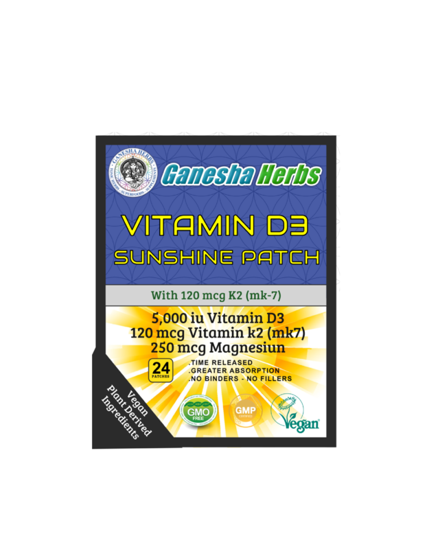 Vitamin D3 Patches – Ganesha Herbs